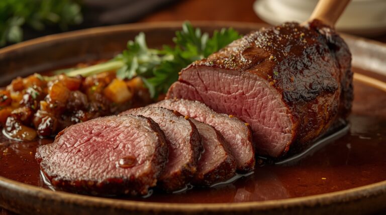 Zarter Hirschbraten aus der Keule – Rezept | WildJaeger